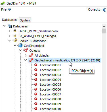 Object limit for projects removed (GeoDin 10) – GeoDin Support